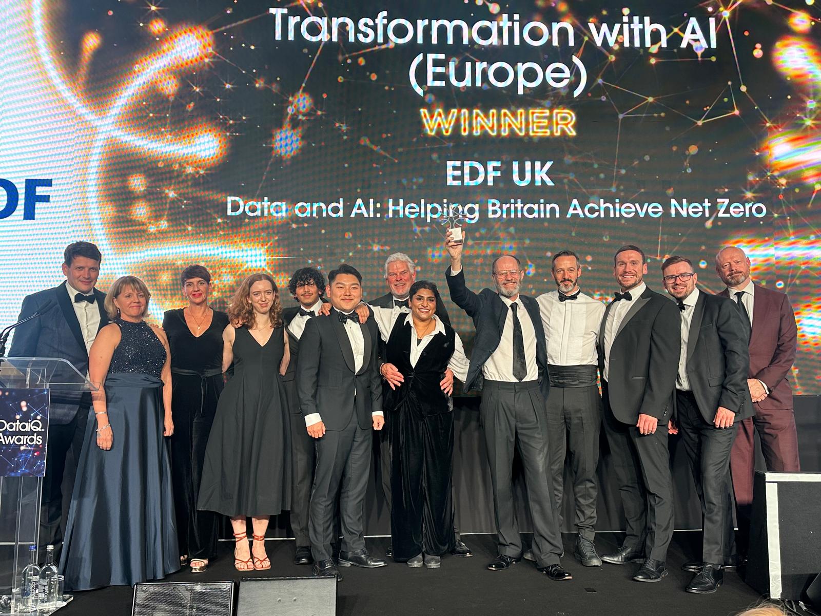Transformation with AI (Europe) - EDF UK